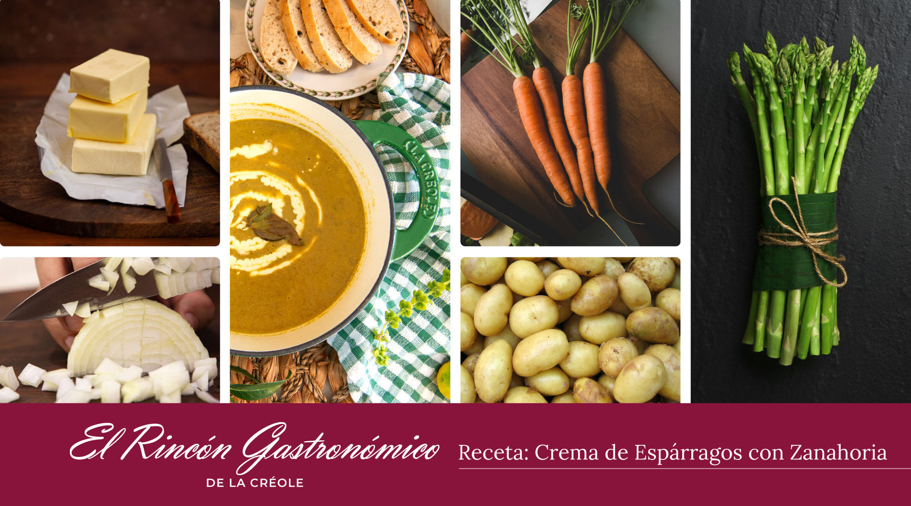 Crema de Espárragos con Zanahoria – La Créole