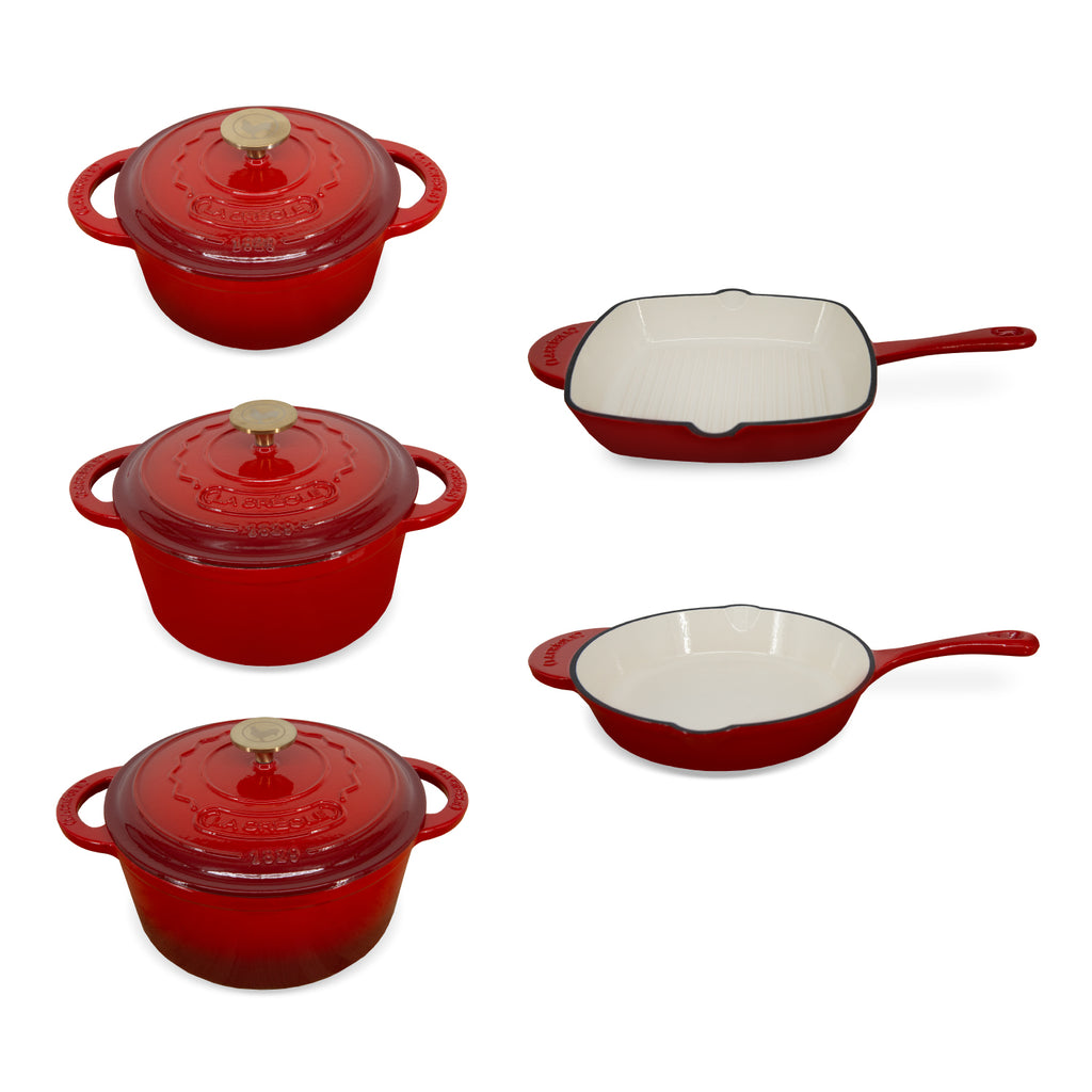 Pack Esmaltadas Circular Rouge Rubis – La Créole